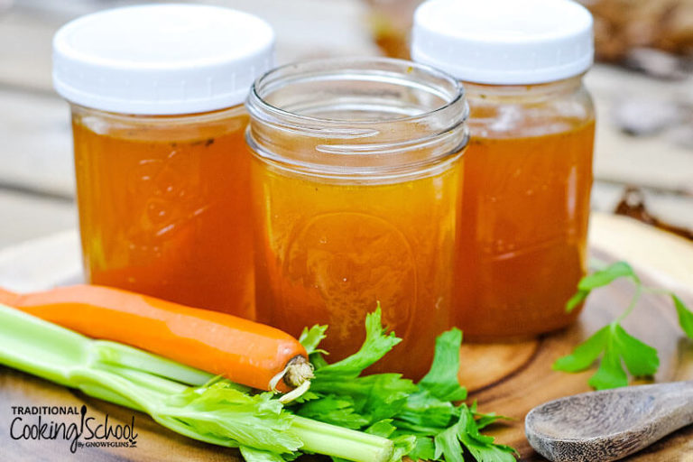 Homemade Vegetable Broth Recipe (Stove Top, Instant Pot)