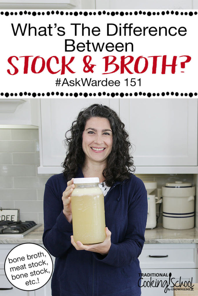 What's The Difference Between Stock And Broth? #AskWardee 151