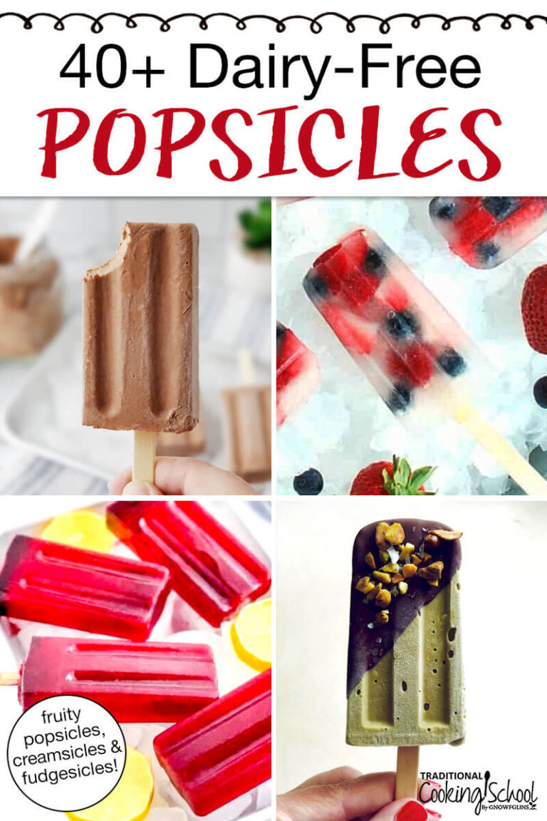 40+ Dairy-Free Popsicles to Beat the Summer Heat
